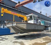 China Automatic Steel Tug Boat 200-600 HP for Dredger Service 15m Length for sale