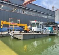 China Automatic Steel Tug Boat 200-600 HP for Dredger Service 15m Length for sale