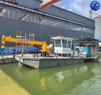 China Automatic Steel Tug Boat 200-600 HP for Dredger Service 15m Length for sale