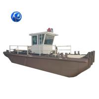China Steel Tug Boat 10m Length 60HP Power 12t Load Capacity for Dredger Service for sale