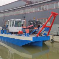 China Custom Small Pontoon Work Boat with 10 inch Draught 35000 KG Weight for sale