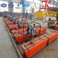 China Mini Gold Mining Dredger 5hp Diesel Engine with Pump Gold Chute for Small River for sale