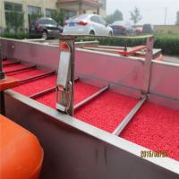 China Diesel Engine Mini Gold Dredger 8m Dredging Depth 5-15t/h Capacity Alluvial Gold Recovery for sale