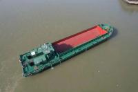 China Customized Sand Carrier Barge 15m3 for River Dredging with Jet Suction Dredger for sale