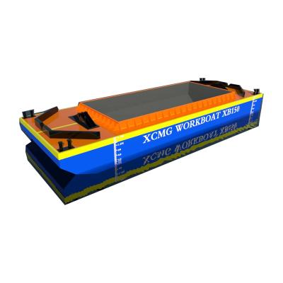 China Diesel Engine Sand Carrier Barge with 15 KG Weight and Simple Structure for Easy Operation for sale