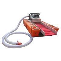 China Mini Gold Dredge Machine Diesel Powered 1.5m Dredging Depth 40KG Capacity for sale