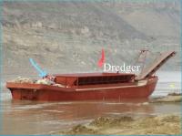 China Keda Self-propelled Sand Transport Barge 10 inch Draught 20 m Dredging Depth ISO9001 Certified for sale