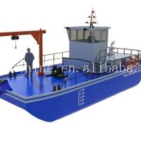 China KEDA 30-120 HP Diesel Service Boat 10 Rows 150mm Working Width for Tug Boat Applications for sale