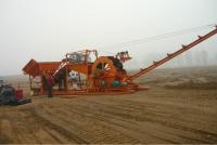 China Self-Unloading Sand Barge with 2m Dredging Depth and 20*4.2*2.6 Dimension for Efficient Sand Transportation for sale