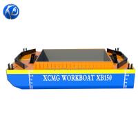 China Self Propelled Sand Transport Barge 45KW 1000t DWT for River Sand Transportation for sale