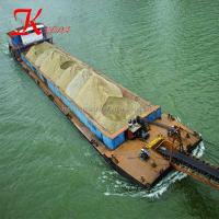 China Steel Sand Transportation Barge 40T With 60cm Empty Draft 2m Maximum Loaded Draft for sale