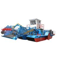 China KEDA Full Automatic Aquatic Weed Harvester 30-50 HP 2 Rows for Water Hyacinth Harvesting for sale