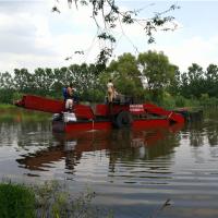 China Full Automatic Aquatic Weed Harvesting Machine 6000 KG 30 - 50 HP for sale