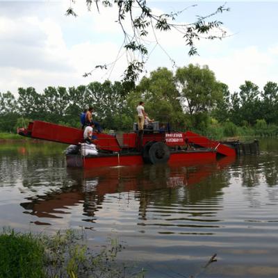 China Full Automatic Aquatic Weed Harvesting Machine 6000 KG 30 - 50 HP for sale