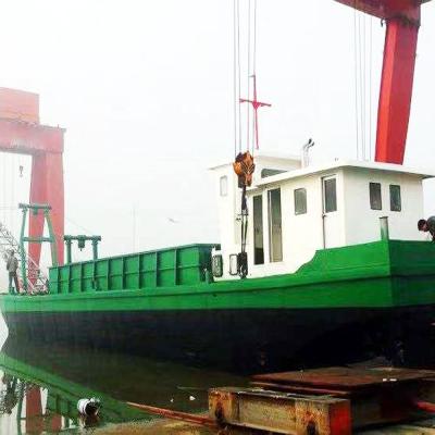 China 100 Ton Sands Barge 70 Cubic Meter Volume 220 Ton Loading Capacity Carbon Steel for sale