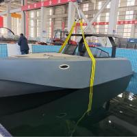 China Aluminum Alloy Pleasure Boat 8.5m 350hp Load Capacity 1076 lbs High Speed for sale