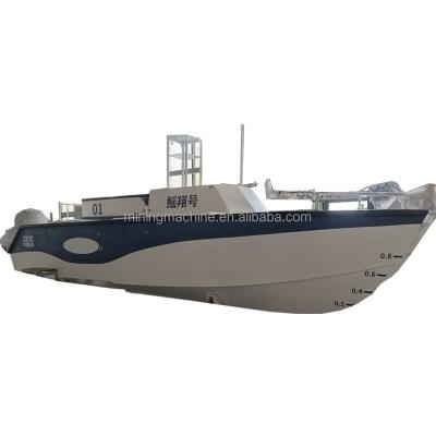 China Custom Unmanned Aluminum Work Boat for Research Vessels 3mm Width for sale