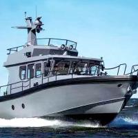 China Aluminum Alloy Speed Boat Yacht 12m 250-350HP Engine Custom Color for sale