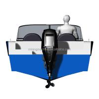 China 5.5m Aluminum Alloy Inboard Engine Patrol Boat Custom Length for Coastal Security for sale