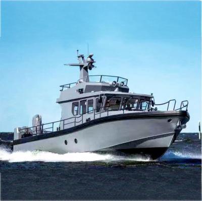 China Customizable Offshore Aluminum Speed Boat 12m 250-350HP 13 Persons Capacity for sale