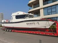 China Customizable Offshore Aluminum Speed Boat 12m 250-350HP 13 Persons Capacity for sale