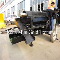 China Diesel Power Gold Trommel Wash Plant 8-10T/H 20CrMo Screen Material for Ore for sale