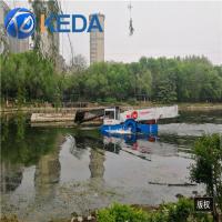 China 12t Load Capacity 75kw Aquatic Weed Harvester Floating Collector Dredger for Lakes and Rivers for sale