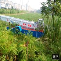 China Keda Aquatic Weed Harvester 37kw 180L Fuel Tank 12v Electric System for River Lake Cleaning for sale