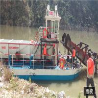 China Keda Aquatic Weed Harvester 37kw 180L Fuel Tank 12v Electric System for River Lake Cleaning for sale