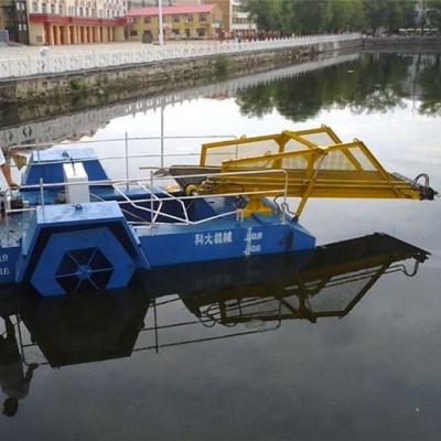 China Diesel Powered Aquatic Weed Harvester with 1.2m Dredging Depth and Customized Dimensions for Efficient Water Grass Collection for sale