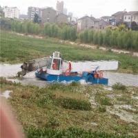China KEDA Aquatic Weed Harvester 103KW River Cleaning Boat 6 Ton Capacity for Waterway Maintenance for sale