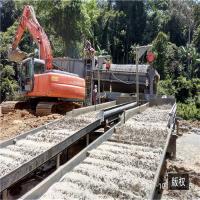 China Mini Gold Wash Plant 30-50 tph with 2000x2200mm Feeder Hopper 1000x2000mm Gold Chutes for sale