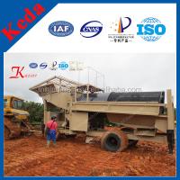 China High Capacity 100-300t/h Gold Trommel Wash Plant 10t Weight 230 m3/h Water Flow for sale
