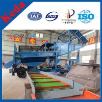 China High Capacity 100-300t/h Gold Trommel Wash Plant 10t Weight 230 m3/h Water Flow for sale