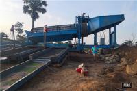 China Gold Refining Plant 100-150 t/h Capacity 50kW Power for Clay Soil Mining for sale