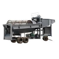 China High Rigidity Gold Trommel Wash Plant 7000x2000x3000 mm 220V/380V 50-100 tph for sale