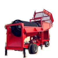 China High Rigidity Gold Trommel Wash Plant 7000x2000x3000 mm 220V/380V 50-100 tph for sale