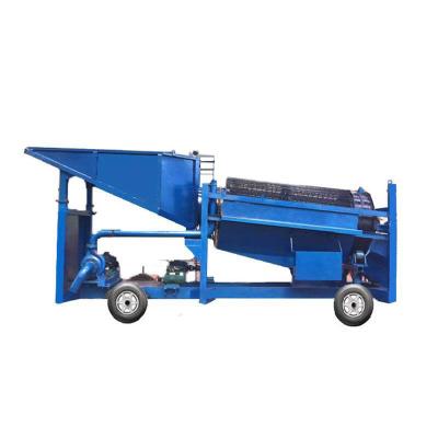 China Gold Trommel Wash Plant 7000x2000x3000mm 50-100tph ISO9001 Mining Equipment for sale
