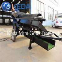 China 200tph Portable Gold Trommel Wash Plant 28m Head 20GP Container Precise Gold Recovery for sale