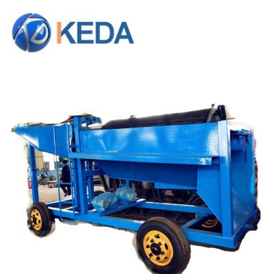 China 400tph Gold Trommel Wash Plant 90% Recovery Rate 10-400tons Capacity Mining Machine for sale