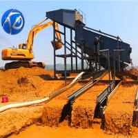 China 400tph Gold Trommel Wash Plant 90% Recovery Rate 10-400tons Capacity Mining Machine for sale