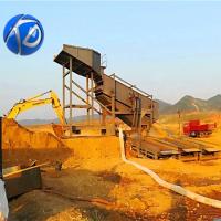 China 400tph Gold Trommel Wash Plant 90% Recovery Rate 10-400tons Capacity Mining Machine for sale