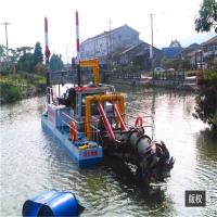 China Set Sail Jet Suction Dredger 8m Dredging Depth 60000kg Cutter Suction Dredger for River Harbor Coastal Dredging for sale