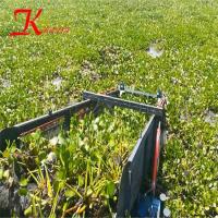 China Mini Aquatic Weed Harvester 103KW 12t Loading Capacity for Water Hyacinth Harvesting for sale