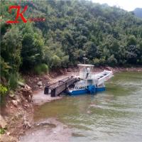 China Mini Aquatic Weed Harvester 103KW 12t Loading Capacity for Water Hyacinth Harvesting for sale