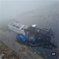 China Aquatic Weed Harvester 3000m²/h Capacity for Water Hyacinth and Floating Garbage Collection for sale