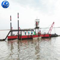 China Diesel Engine Cutter Suction Dredger 500CBM/h 10m Dredging Depth for Inland Waterway Maintenance for sale