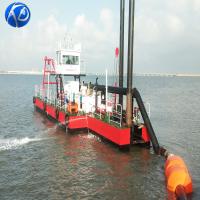 China Jet Suction Dredger 8m Dredging Depth 200m³/h Capacity Centrifugal Pump Diesel Powered for sale