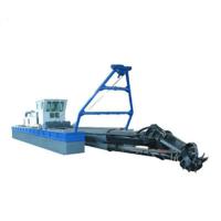 China Small Diesel Cutter Suction Sand Dredger 10m Depth 1 Stage Cutter Head 4 to 20 inch for sale