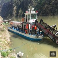 China Fully Automatic Aquatic Weed Harvester 12.5m Full Hydraulic Drive 2.5m Mowing Width for Lake River Weed Removal for sale